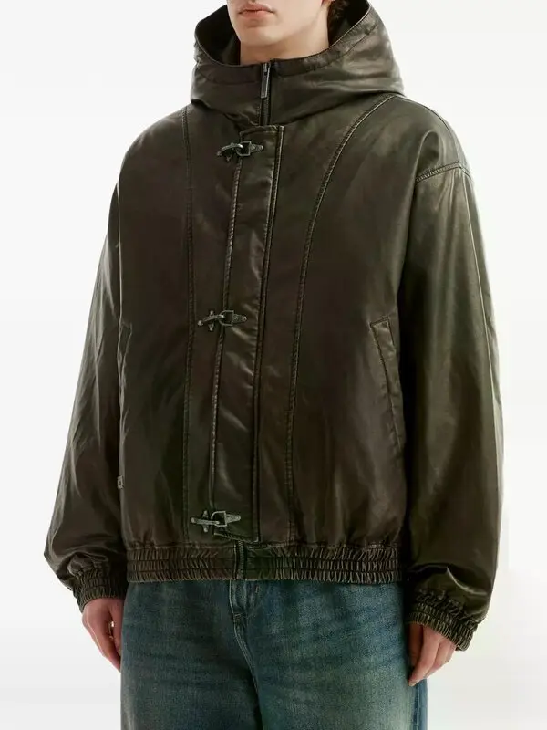 Izzue Toggle-fastening Hooded Jacket