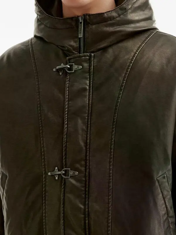 Izzue Toggle-fastening Hooded Jacket