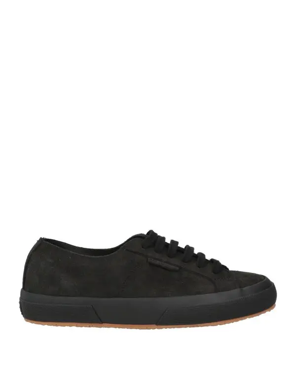 Superga Sneakers Size Leather - Black