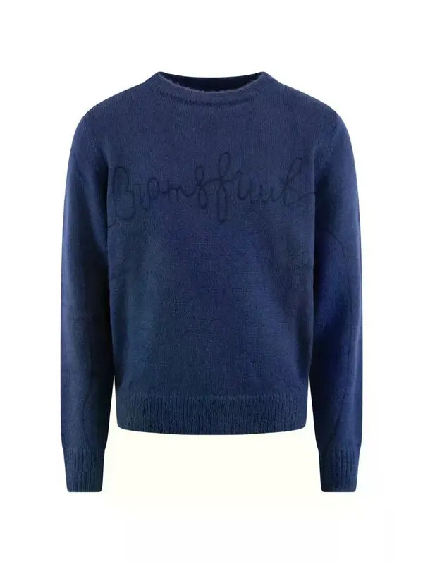 BRAM’S FRUIT Logo-embroidered Knit Sweater