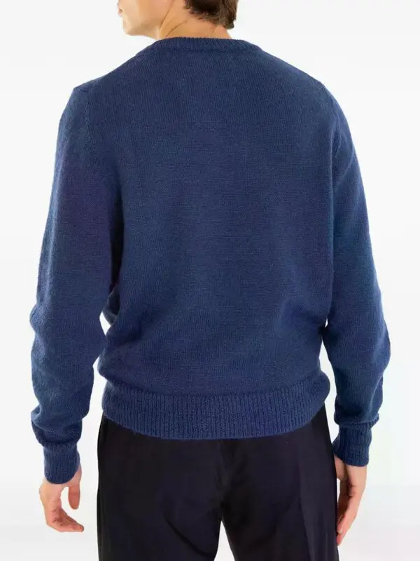 BRAM’S FRUIT Logo-embroidered Knit Sweater