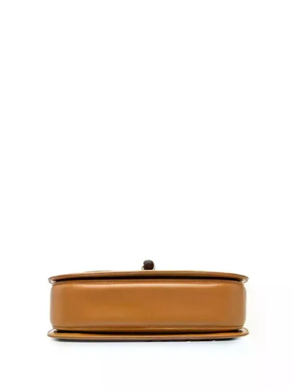 Gucci 20th Century Calfskin Bamboo Night Satchel