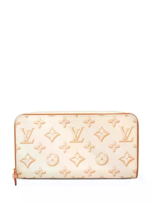 LOUIS VUITTON 2022 Monogram Fall For You Zippy Wallet Long Wallets - Neutrals