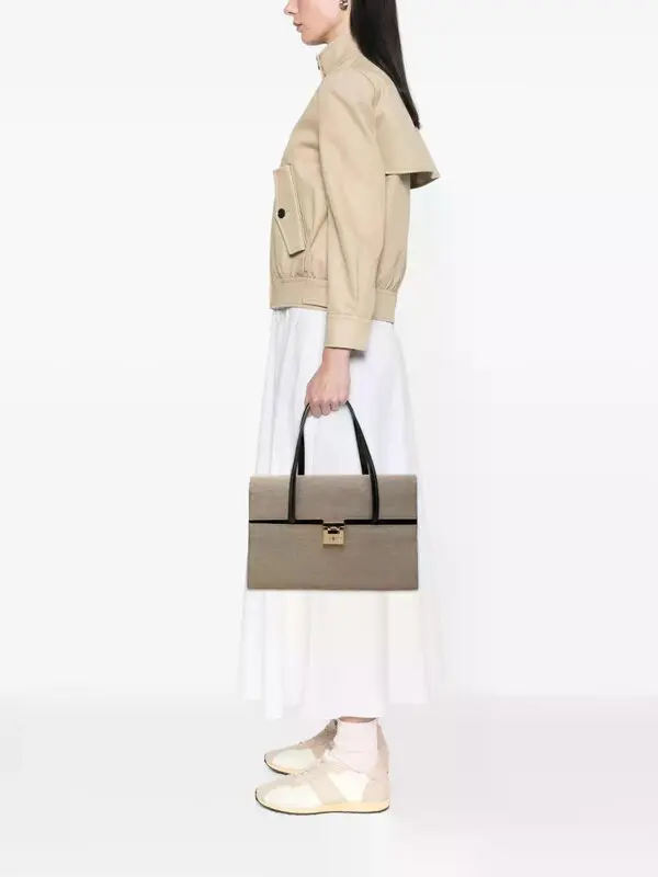 Gucci 20th Century Canvas Shoulder Bag - Neutrals
