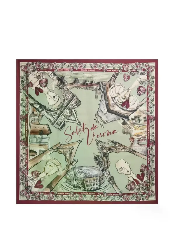 Antonio Marras Verona Silk Scarf