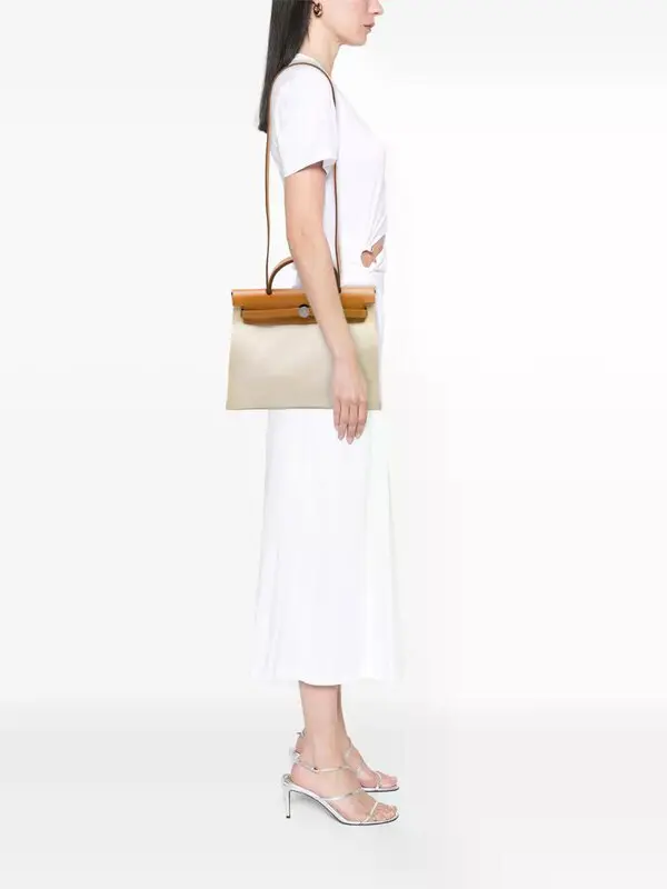 Hermès 2019 Toile Herbag Zip 31 Satchel