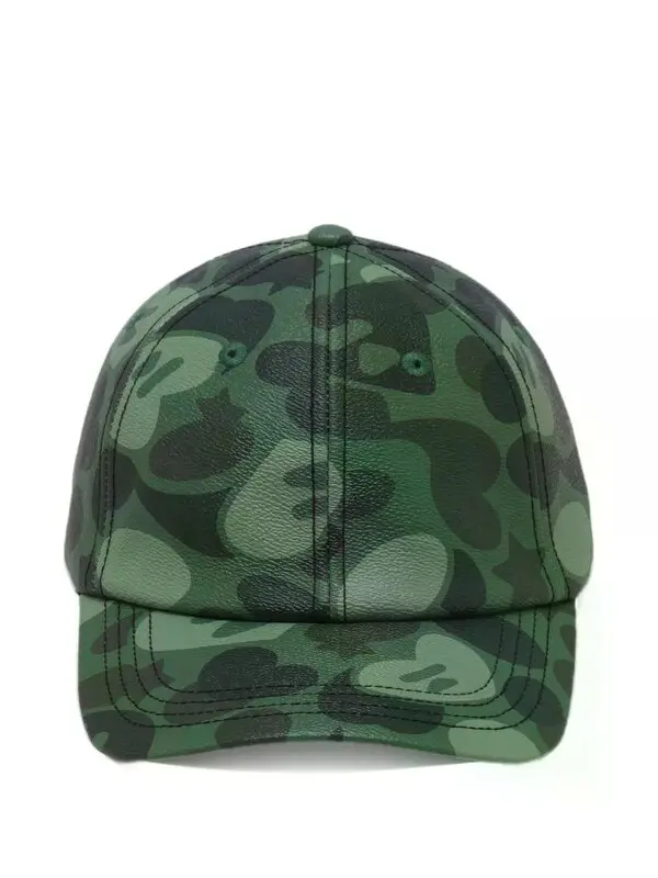 AAPE BY *A BATHING APE Camouflage-print Baseball Cap - Green
