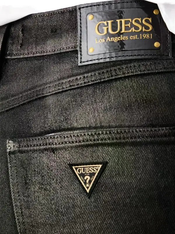 Guess Coated Slim-fit Jeans