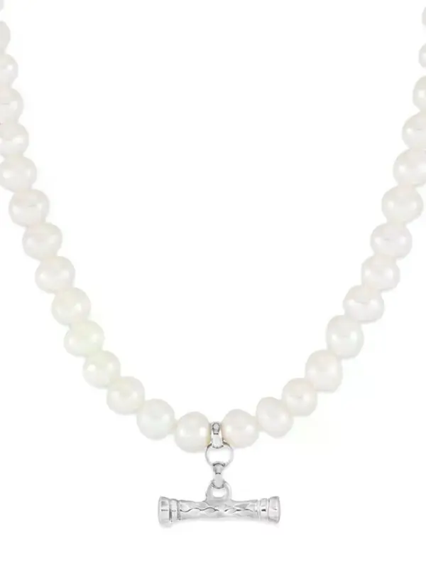 DOWER & HALL Nomad T-bar™ Pearl Necklace