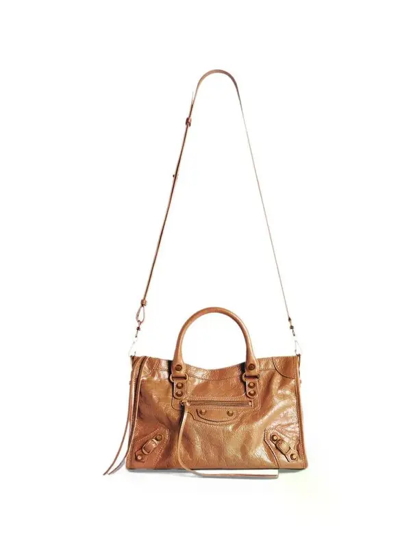 Balenciaga Le City Bag Small In Camel