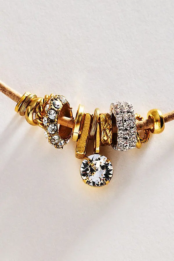 ELIZABETH COLE Desta Charm Necklace