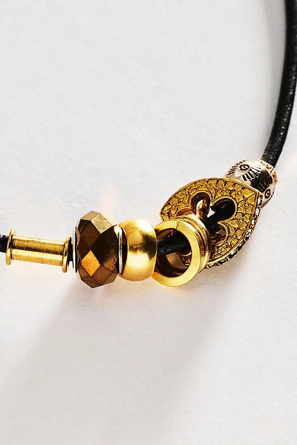 ELIZABETH COLE Destria Charm Necklace
