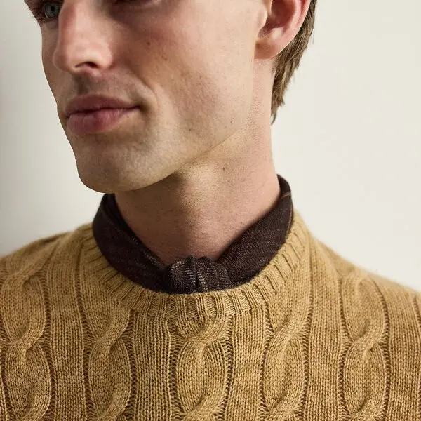 Ralph Lauren Tonal Plaid Wool-silk Neckerchief