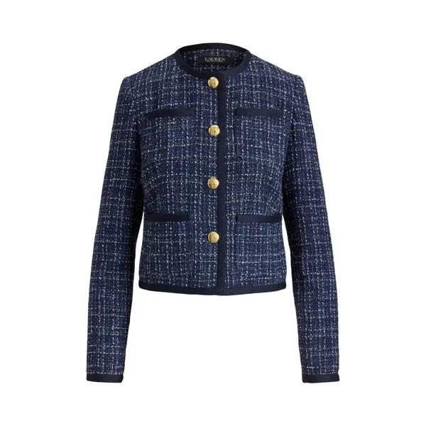 Ralph Lauren Bouclé Cropped Jacket