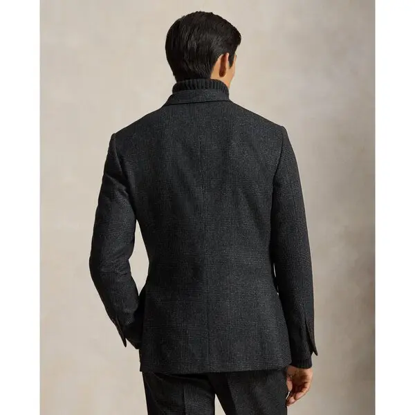 Ralph Lauren Polo Tailored Fit Glen Plaid Wool Suit