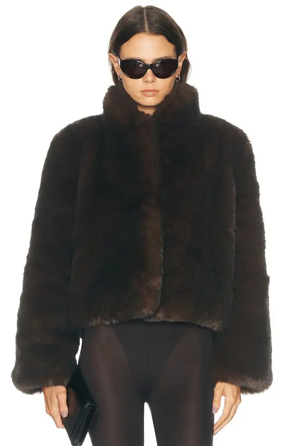EAVES X Blake Evin Lars Faux Fur Jacket