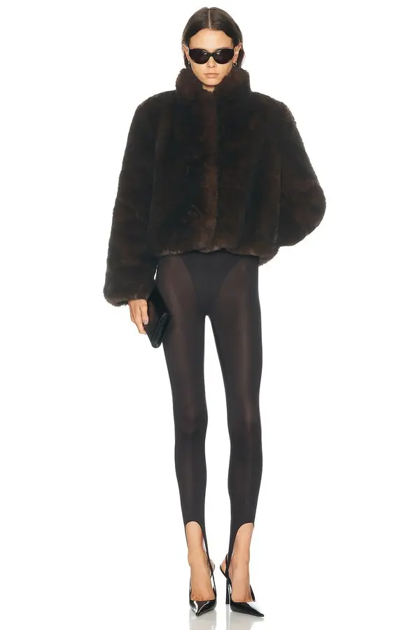 EAVES X Blake Evin Lars Faux Fur Jacket