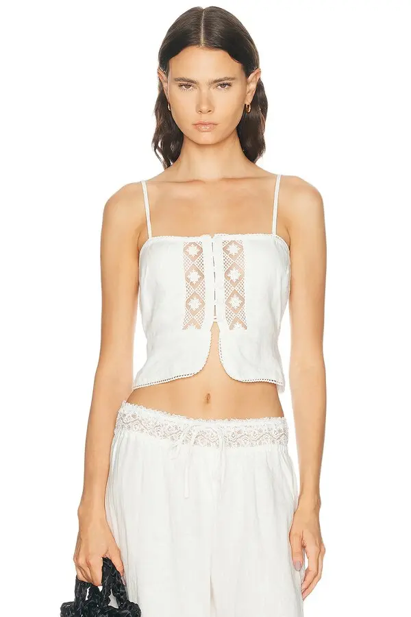 ELCE Elio Top In White
