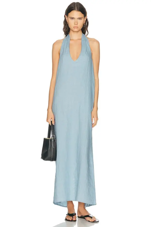 ELCE Isola Maxi Dress In Blue