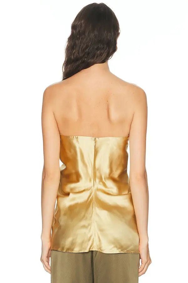 Tove Eden Top In Metallic