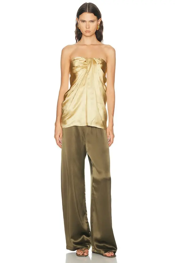 Tove Eden Top In Metallic