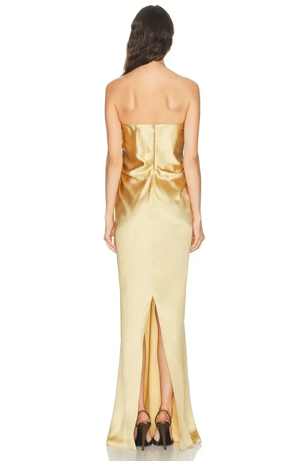 Tove Zenaida Dress In Metallic