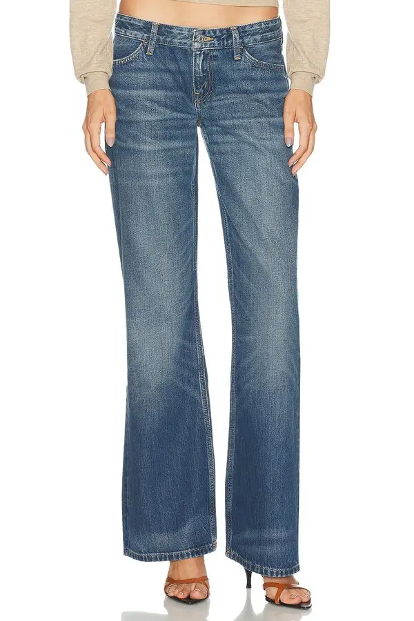 RE/DONE Woolf Boot Jeans In Blue - Fantasy Fade