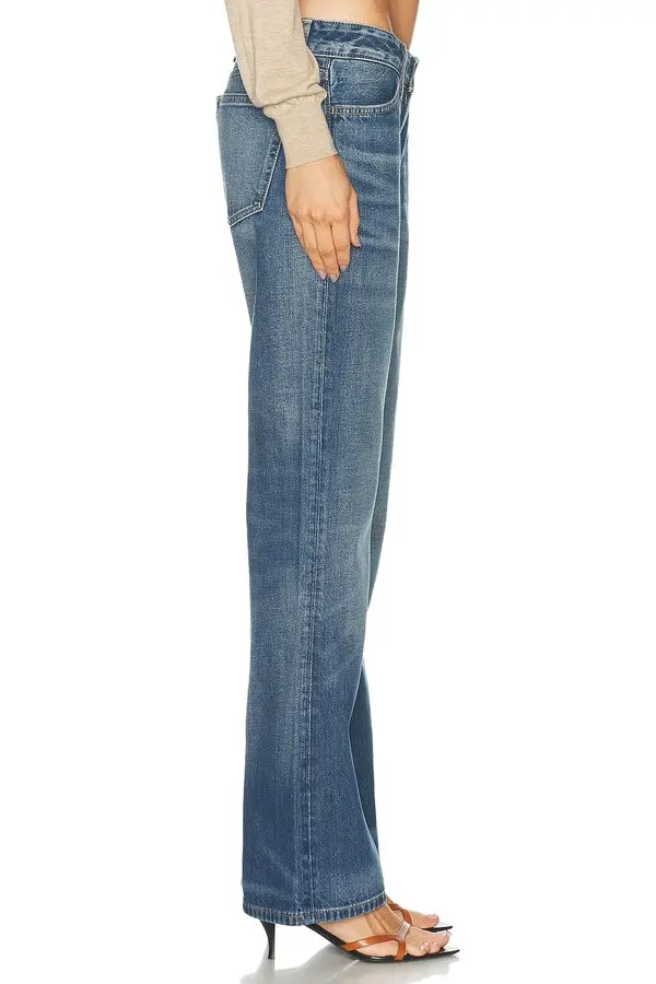 RE/DONE Woolf Boot Jeans In Blue