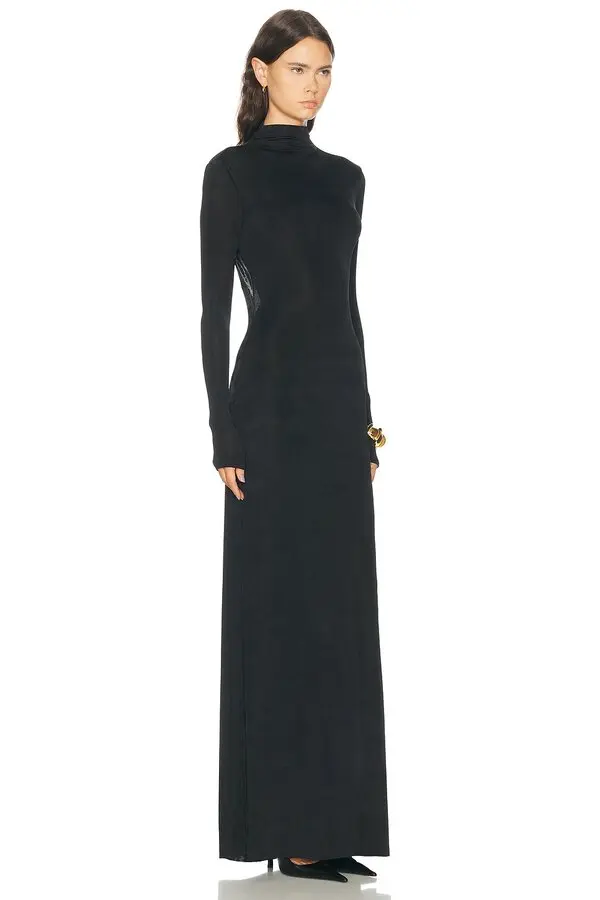 SEROYA Farlie Dress In Black