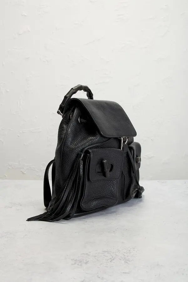 Gucci Bamboo Tassel Backpack