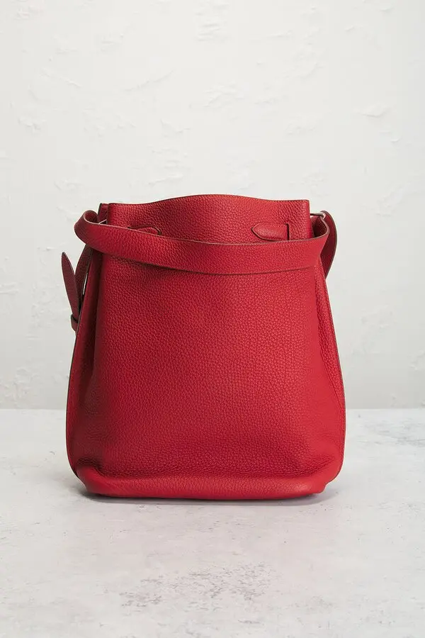 Hermès Togo So Kelly 22 Shoulder Bag In Red