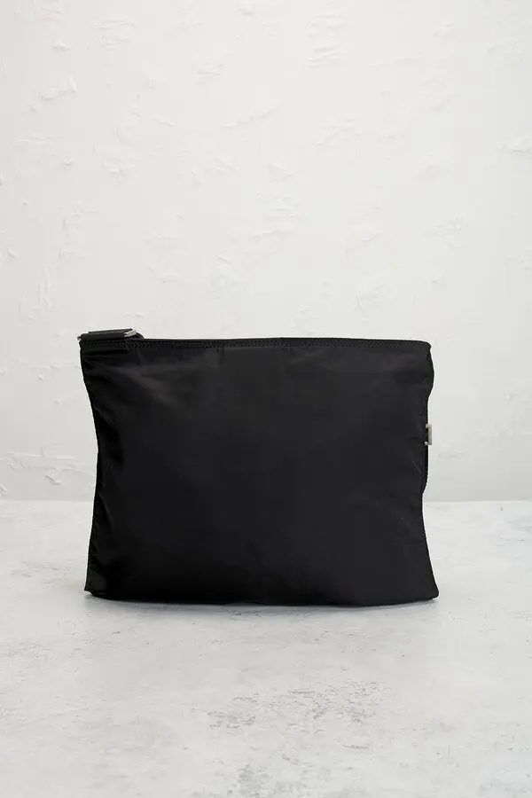 Prada Tessuto Flat Messenger Bag