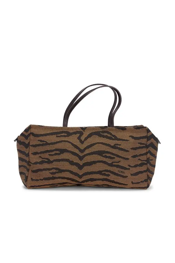 Fendi Zebra Print Tote Bag