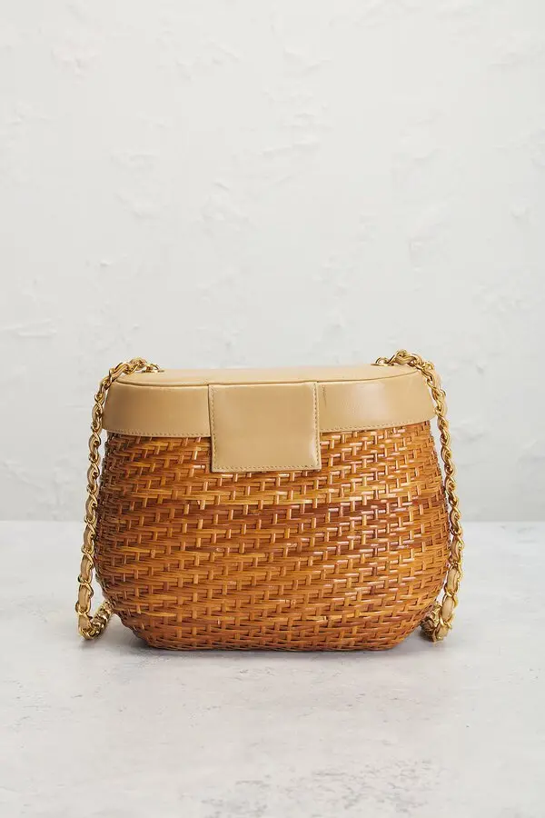 Chanel Wicker Basket Bag
