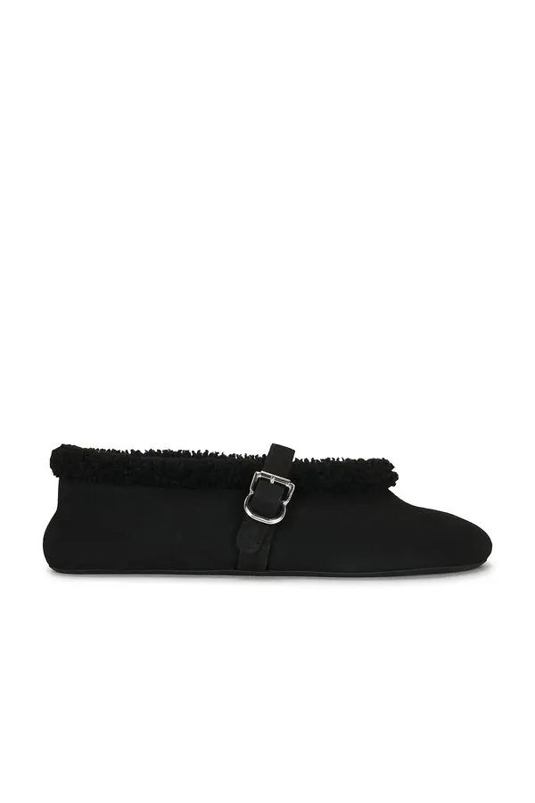 Alaïa La Ballerine Flat In Black