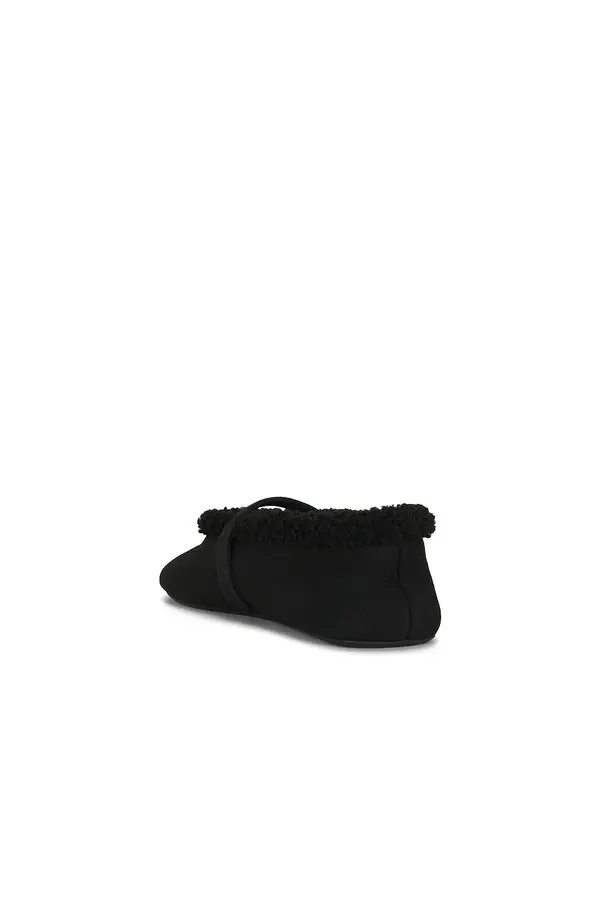Alaïa La Ballerine Flat In Black