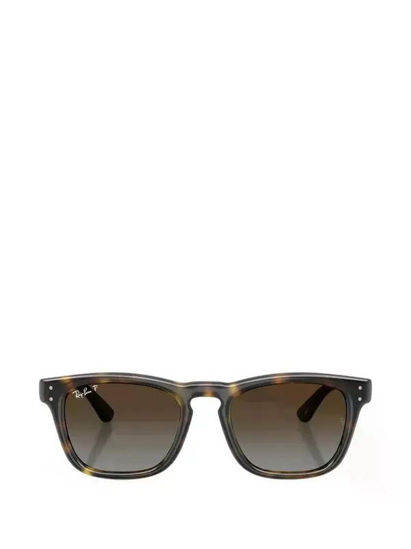 Ray-ban Tortoiseshell-effect Square-frame Sunglasses
