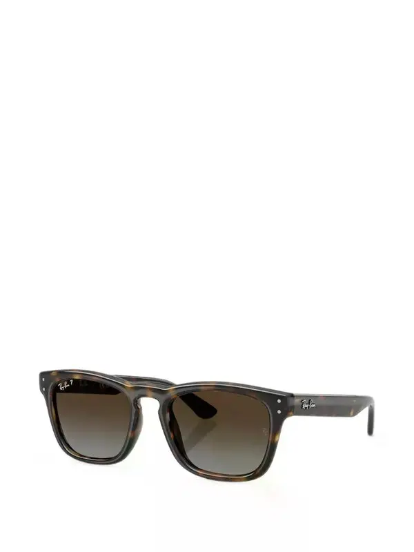 Ray-ban Tortoiseshell-effect Square-frame Sunglasses