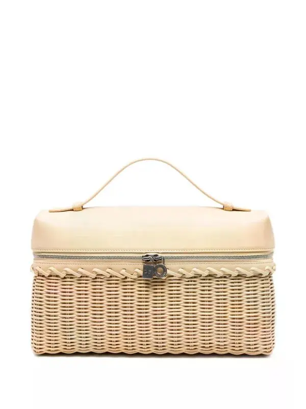 Loro Piana Extra Pocket L27 Wicker Bag