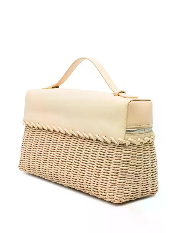 Loro Piana Extra Pocket L27 Wicker Bag