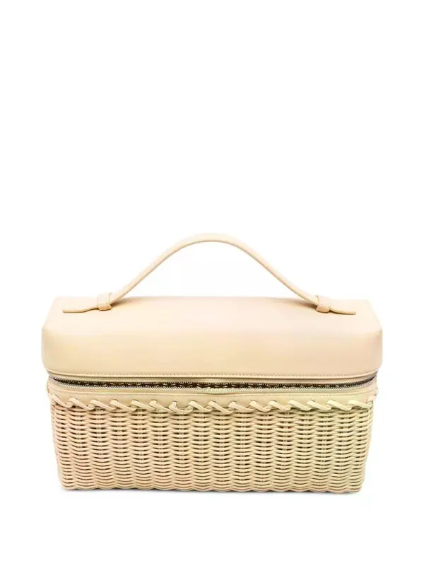 Loro Piana Extra Pocket L27 Wicker Bag