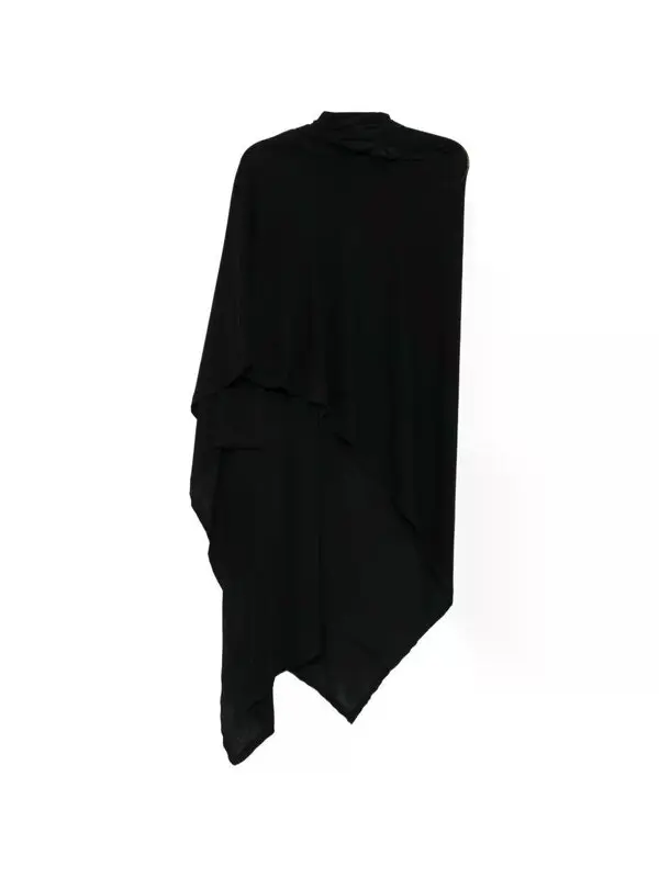 Yohji Yamamoto Twisted Draped T-shirt - Black
