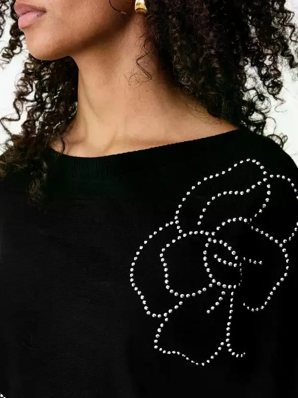 Joseph Ribkoff Rhinestone-embellished Sweater