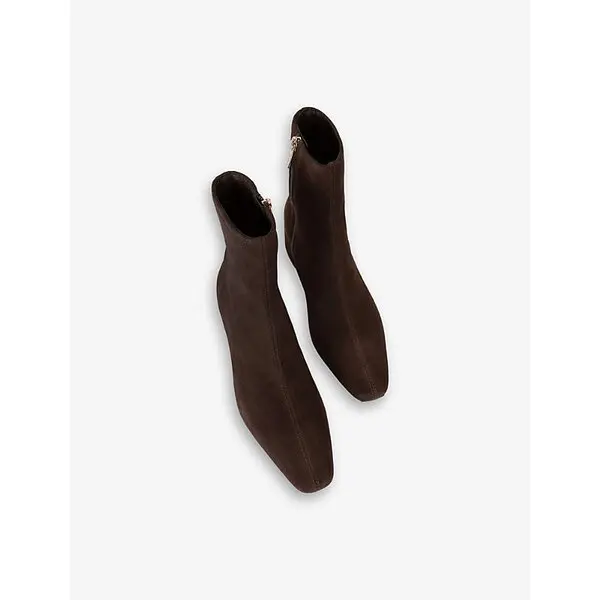 Carvela Padova Suede Block-heel Ankle Boots