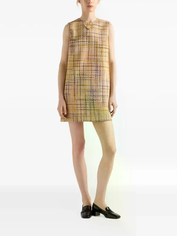 Prada Tweed Mini Dress