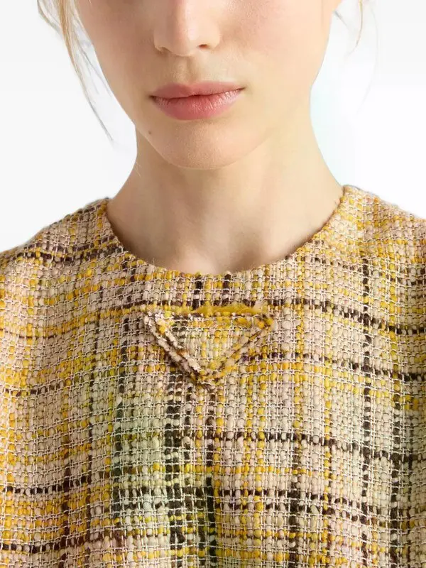 Prada Tweed Mini Dress