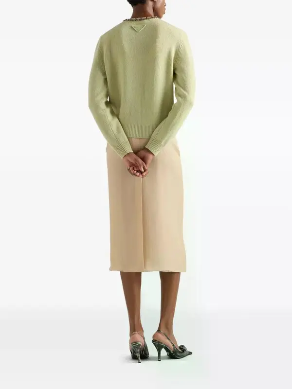 Prada Wool-and-cashmere Cardigan