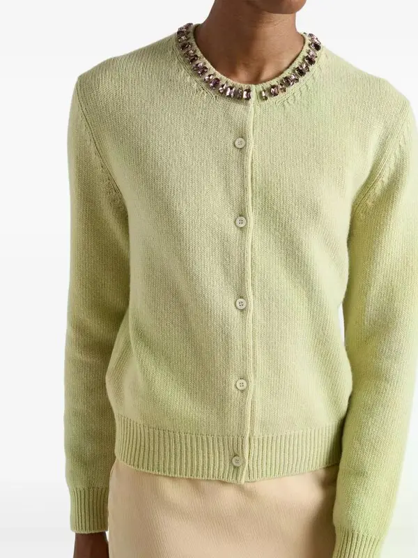 Prada Wool-and-cashmere Cardigan