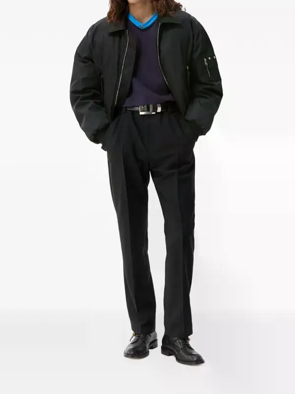 Versace Medusa-embroidered Bomber Jacket