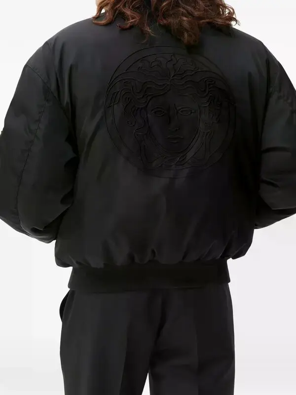 Versace Medusa-embroidered Bomber Jacket